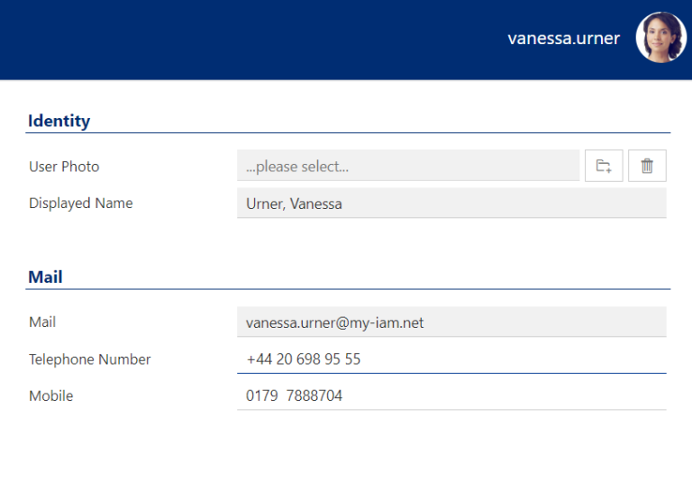 Identity Management - FirstWare IDM-Portal - Securely manage identities